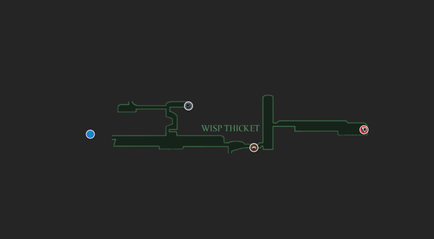 Silksong Wisp Thicket Map - Complete Area Guide